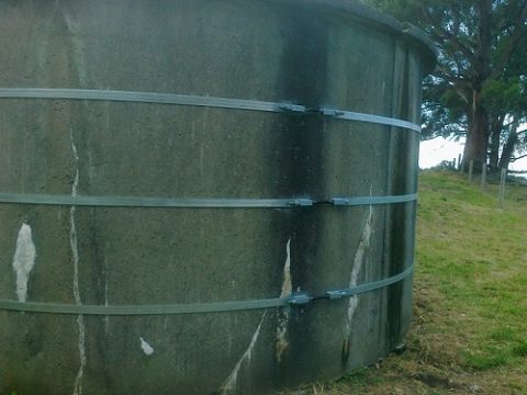 Steel / Chain – Concrete Tank Bands | The Tank Shop